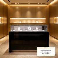 China Wall Mounted Display Case with 50kg Shelf Capacity Front Opening Soft-Close Doors and LED Lighting for sale
