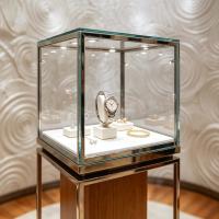 China 12V Output Voltage Jewelry Counter with 75kg Load Capacity and Centralized Lock System for Store Display for sale