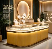 China Rose Gold Stainless Steel Frame Upright Display Case with Sliding Glass Doors and Adjustable Glass Shelves for sale
