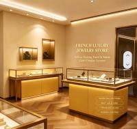 China Luxury Front Showcase with 50kg Per Shelf Weight Capacity, Ultra-Clear Low-Reflection Tempered Glass and Precision LED Lighting System for sale