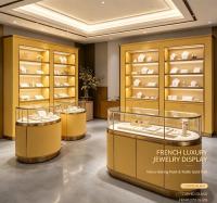 China Luxury Front Showcase Glass Display Showcase With 50kg Per Shelf Front Opening Soft-Close Mechanism And Secure Lock With Key for sale