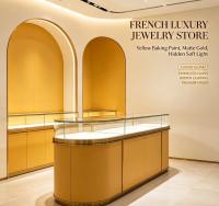China Luxury Front Showcase with 50kg Per Shelf Capacity, Tempered Glass And Solid Wood Construction, and Precision LED Lighting System for sale