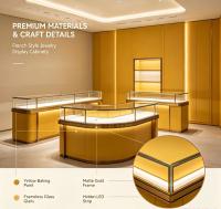 China Luxury Front Showcase with 50kg Per Shelf Capacity, Powder Coated Finish, and Front Opening Soft-Close Doors for sale