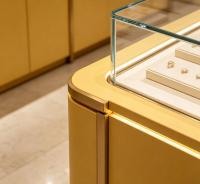 China Luxury Front Showcase with 50kg Per Shelf Capacity, Powder Coated Finish, and Front Opening Soft-Close Doors for sale