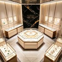 China Upright Display Case with Built-in LED Strip Lights Adjustable Glass Shelves and Durable Corrosion-Resistant Frame for sale