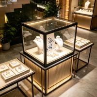 China Luxury Front Showcase with Front Opening Soft-Close Mechanism, 5 Adjustable Glass Shelves, and Customized Dimensions for sale