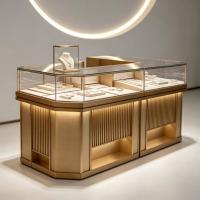 China Luxury Front Showcase with Adjustable Glass Shelves, Tempered Glass And Stainless Steel, and Secure Magnetic Lock for sale