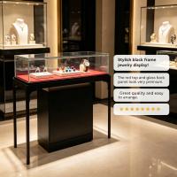 China Museum-Grade Island Display Cabinet with Large Lockable Storage and 360° Panoramic View for sale