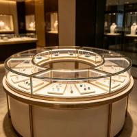 China Natural Oak Finish Kitchen Island Display Unit with Large Lockable Storage Cabinets and High-grade Natural Black Marble Top for sale