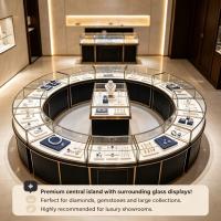 China Direct Made Jewelry Display Organizers with Custom Logo Or Design and Ultra-Soft High-Density Velvet Featuring 4 Tiers Shelves for sale