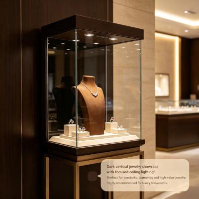 China 7 Days Design Time Jewelry Shop Design with CCTV Cameras And Alarm System and Premium Calacatta Marble for sale