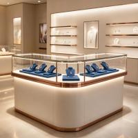China Built-in Soft LED Jewelry Counter with Anti-theft Design and Fast 2 Working Days Design Time for Retail for sale
