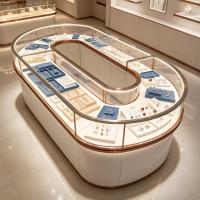 China Built-in Soft LED Jewelry Counter with Anti-theft Design and Fast 2 Working Days Design Time for Retail for sale
