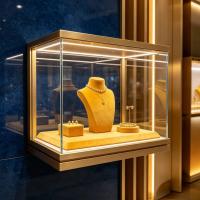 China Ventilated Back Panel Upright Display Case Lockable Design Ensures Secure Storage Assembly Required Yes Ideal for Retail and Commercial for sale