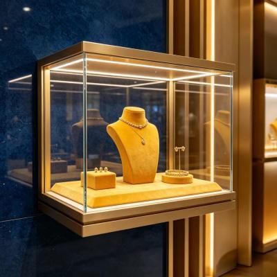 China Ventilated Back Panel Upright Display Case Lockable Design Ensures Secure Storage Assembly Required Yes Ideal for Retail and Commercial for sale
