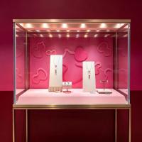 China Front Opening With Soft-Close Mechanism Upright Display Case With Built-in High-CRI LED Lighting and Adjustable Shelves for sale
