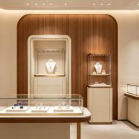 China Upright Display Case with 50 Kilograms Per Shelf Capacity Ventilated Back Panel and Built-in Top High CRI LED Panel for sale
