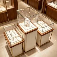 China Upright Display Case with 50 Kilograms Per Shelf Capacity Ventilated Back Panel and Built-in Top High CRI LED Panel for sale