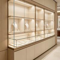 China Shelf Capacity 50kg Per Shelf Wall Mounted Display Cabinet Indoor Display Designed for Organization and Attractive Presentation of Display Items for sale