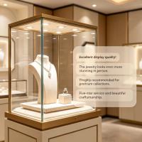 China Shelf Capacity 50kg Per Shelf Wall Mounted Display Cabinet Indoor Display Designed for Organization and Attractive Presentation of Display Items for sale
