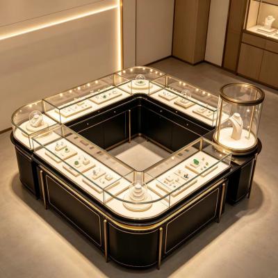 China Tempered Glass And Aluminum Frame Eco-Friendly Upright Display Case With Ventilated Back Panel for sale