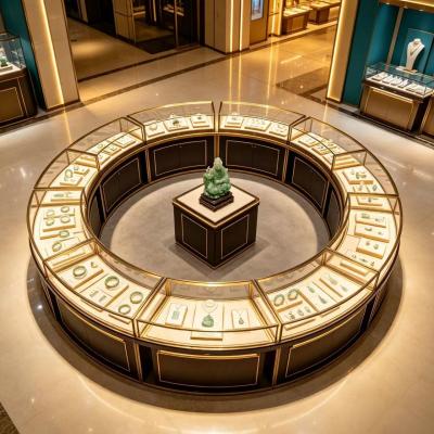 China Ergonomic Bust Design Jewelry Display Holder with Premium Emerald Green PU Leather and Ultra-Soft High-Density Velvet for sale