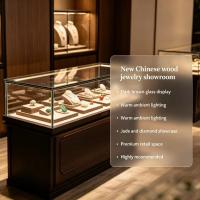 China Upright Display Case with 50kg Per Shelf Weight Capacity, Front Opening Soft-Close Mechanism, and Ventilated Back Panel for sale