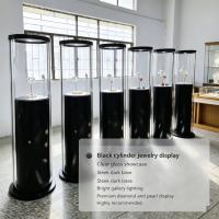 China Modern Jewelry Shop Design with Textured Wallpaper Dimmable UV-free High-CRI LED and Polished Marble Flooring for sale