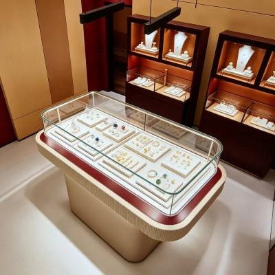 China Customized Jewelry Display Props with Adjustable Shelf Dimensions Lightweight 0.3kg for Professional 3D Shop Design for sale