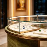 China Modern Luxury Luxury Front Showcase Customized Item Shape Display Of Luxury Items And Collectibles Designed To Highlight Products for sale
