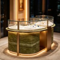 China Modern Luxury Luxury Front Showcase Customized Item Shape Display Of Luxury Items And Collectibles Designed To Highlight Products for sale