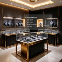 China Tempered Glass Interactive Showcase Designed Using Stainless Steel Frame Offering Clear Visuals and Durable Design Perfect for Commercial for sale