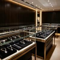 China Wall Mounted Display Case with Top LED Spotlights And Strip Lighting, Dustproof And Secure Wall Mounted Display Cabinet with Front Opening With Soft-Close Mechanism for sale