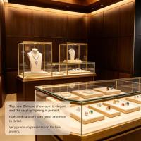 China 72 Inches H X 36 Inches W X 18 Inches D Upright Display Case with Key Lock and LED Lighting Vertical Glass Display Cabinet for sale