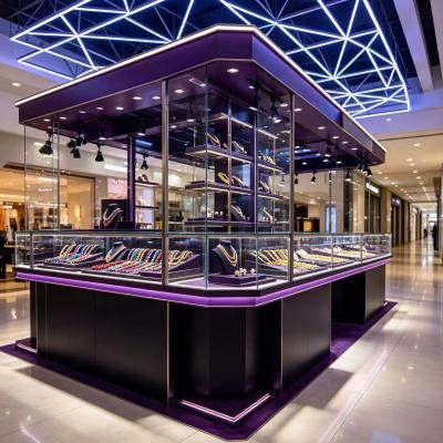 China 24 X 18 X 4 Inches Front Opening With Soft Close Wall Mounted Display Case Matte Black Stainless Steel Wall Mounted Display Cabinet for sale