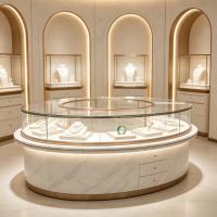 China Large Size Options Jewelry Display Props Brown Necklaces Display Stand Designed for Professional Retail and Exhibitions for sale