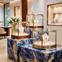 China Luxury Front Showcase Clothing Display Showcase with Built-in Air Vents and 150kg Weight Capacity Featuring Precision LED Lighting System for sale