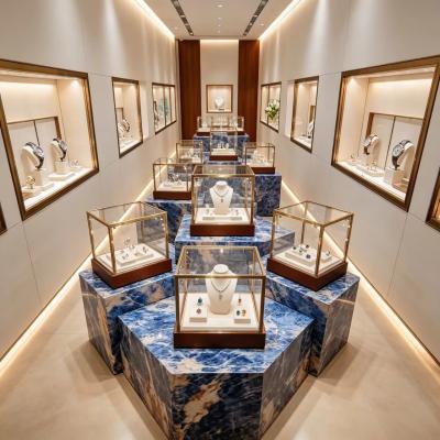 China Luxury Front Showcase Clothing Display Showcase with Built-in Air Vents and 150kg Weight Capacity Featuring Precision LED Lighting System for sale