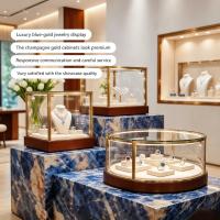 China Luxury Front Showcase Clothing Display Showcase with Built-in Air Vents and 150kg Weight Capacity Featuring Precision LED Lighting System for sale
