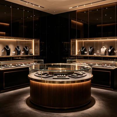 China Heart-Shaped Jewelry Display Stand with Brown Velvet Base Covering and Scale-Patterned Metal Screen Jewelry Display Props for sale