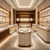 China Lockable Upright Display Case with Adjustable Glass Shelves and LED Interior Lighting Standing Showcase Display Case for sale