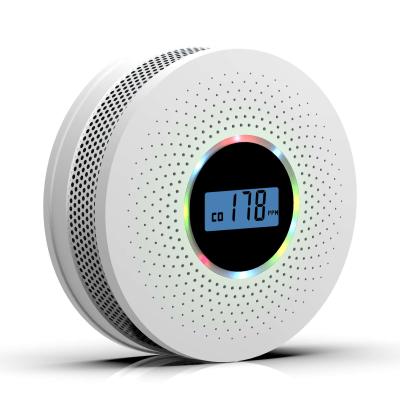 China EN Certified Smoke Carbon Monoxide Detectors Battery Operated Residential Carbon Monoxide Detector for sale