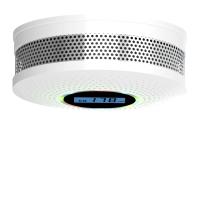 China White Smoke Carbon Monoxide Detectors Photoelectric Fire Alarm CO Detector OEM for sale