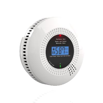 China OEM / ODM Smoke Carbon Monoxide Detectors 85dB Fire Alarm Detection System for sale