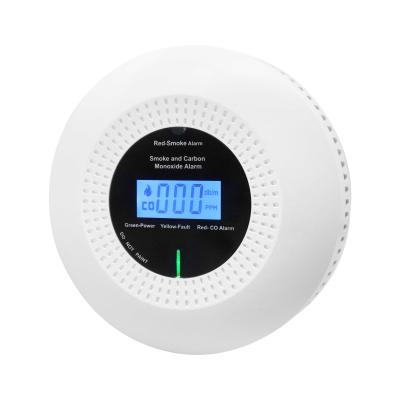 China CE / EN Compliant Battery Operated Smoke Alarms OEM 10 Year Lithium Smoke Detector for sale