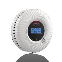 China 10 Year Battery Carbon Monoxide Detector Dual Sensor Photoelectric Smoke Detector EN Certified for sale