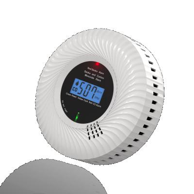 China SGS Listed Smoke Carbon Monoxide Detectors Professional Lithium Battery Carbon Monoxide Detector 3V for sale