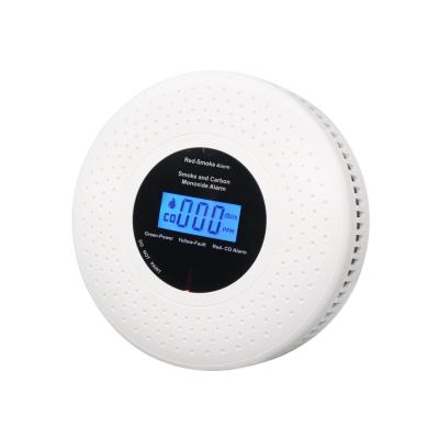 China 10 Year Battery CO Detector 3V Tuya Smart Smoke Detector Customized for sale