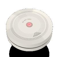 China White Photoelectric Sensor Smoke Alarms Fireproof Battery Operated Smoke Alarm OEM ODM for sale