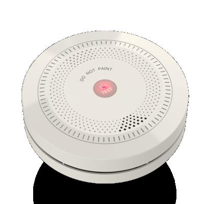 China White Photoelectric Sensor Smoke Alarms Fireproof Battery Operated Smoke Alarm OEM ODM for sale